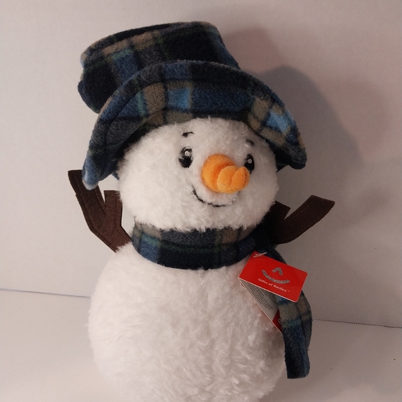 Aurora | Toys | Rare Htf Aurora Snowman Stuffed Animal Plush | Poshmark